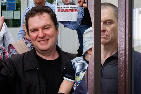 Białoruś Andrzej Poczobut skazany na 8 lat kolonii karnej o