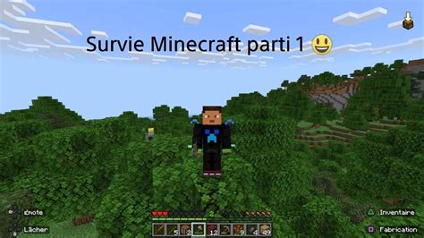 Survie Minecraft Parti 1 YouTube
