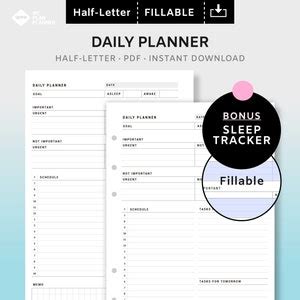 ADHD Planner Printable ADHD Daily Task Plan To Do List Etsy