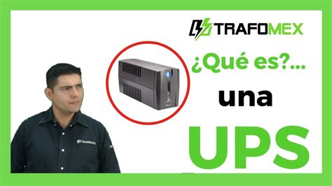 Que es una ups y para que sirve Sistema de alimentación