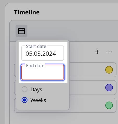 Timeline Interactive Widget Change The Date Format To Yyyy Mm Dd Miro