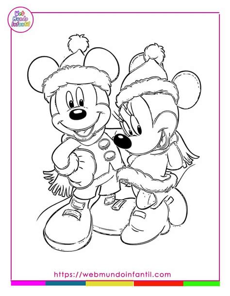 Dibujos Mickey Mouse Para Colorear E Imprimir En Pdf