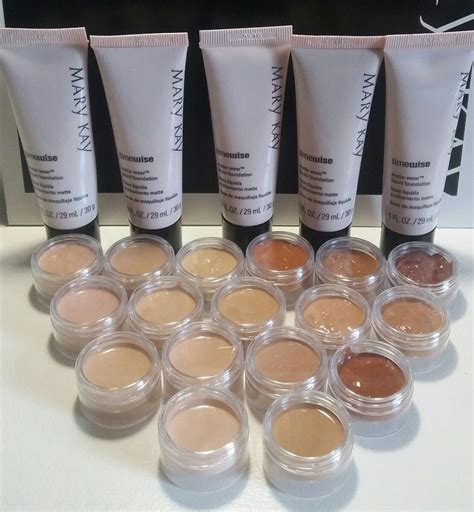 Mostru Rio De Bases Timewise Mary Kay Amostras Cores R