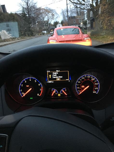 Ford Focus Engine System Failure Message