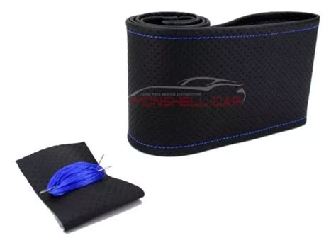 Capa De Volante Costurada Prisma Onix Cobalt Premium Parcelamento Sem