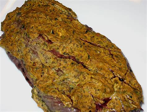 Roastbeef mit Kräuter Senf Kruste von feuermohn Chefkoch de
