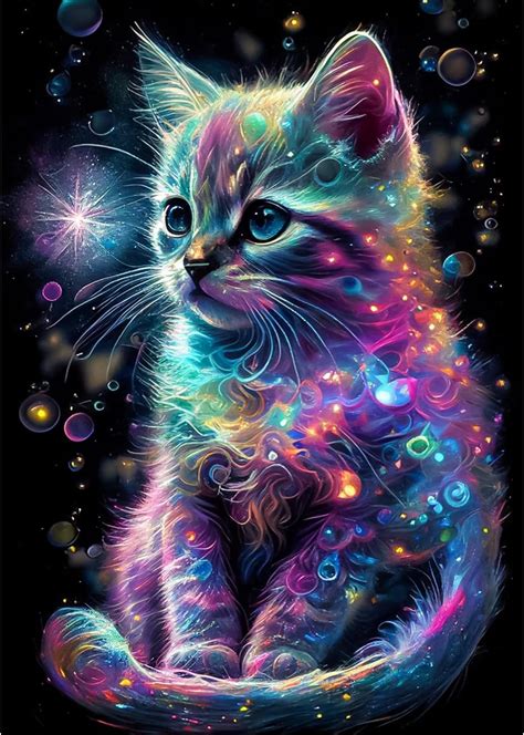 CEOVR Katzen Diamond Painting Erwachsene 30x40 Cm Diamant Painting