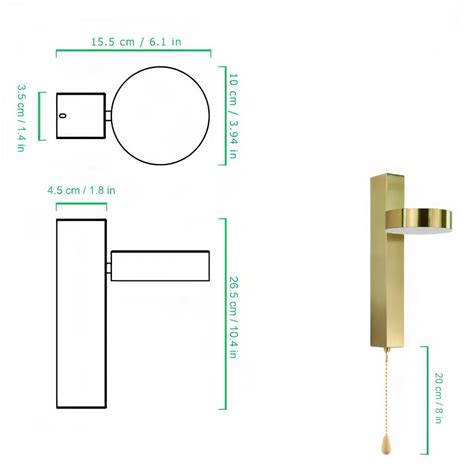 Applique Murale Moderne Avec Interrupteur Luminaires Tendance