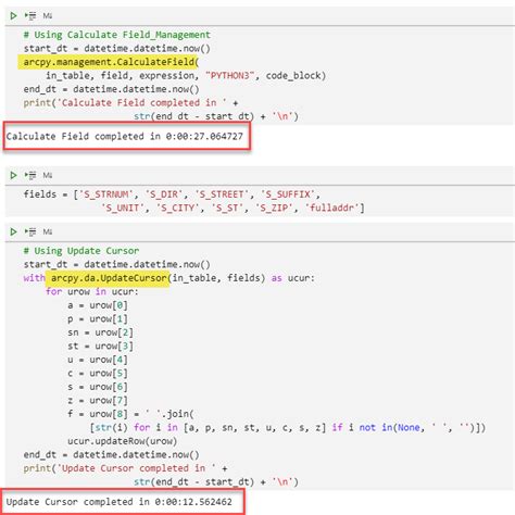 Arcpy Calculate Field