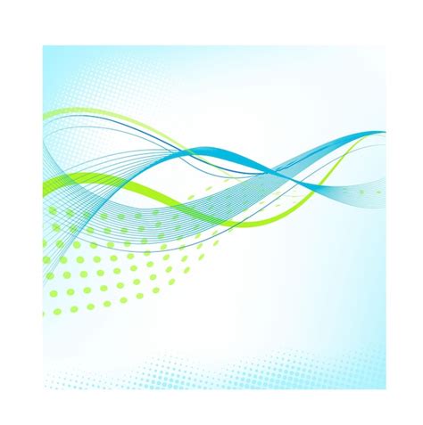 Fondo De Onda Abstracta Vector Premium