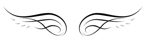 Simple Angel Wing Tattoos ClipArt Best