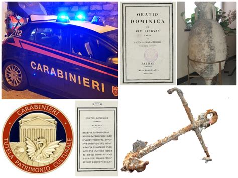 Carabinieri l attività del Nucleo Tutela Patrimonio Culturale di