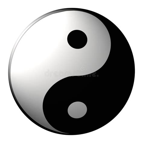 S Mbolo Yin Yang Triple Ilustraci N Del Vector Ilustraci N De Insignia