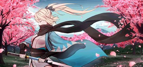 Fate Series Fate Grand Order Okita Souji 1080P Wallpaper Hdwallpaper