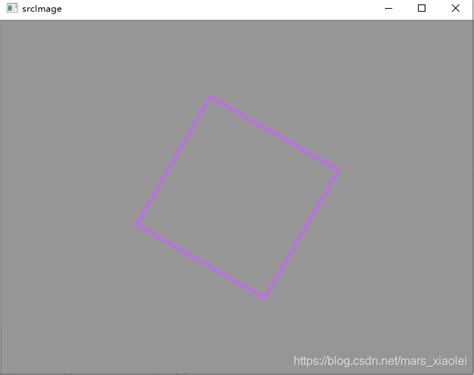 opencv：旋转矩形（rotatedrect） opencv rotatedrect csdn博客