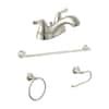 Glacier Bay Constructor In Centerset Handle Bathroom Faucet And