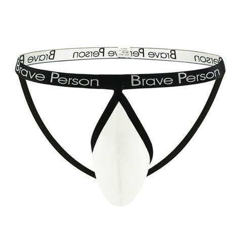 Qwertyu Mens Jockstrap Athletic G Strings Thongs Male Jock Strap Briefs Supporters Underwear