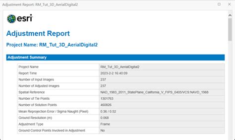 Tutorial Create D Digital Aerial Imagery Products In Arcgis Reality