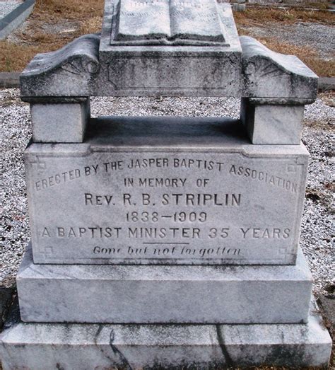 Rev Rial Blackwelder Striplin 1838 1909 Find A Grave Memorial