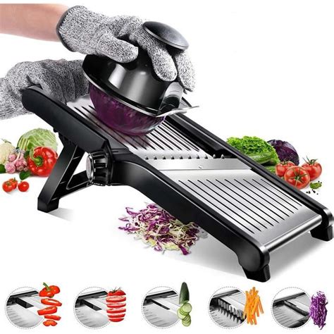 Mandoline De Cuisine Acier Inoxydable Multifonction R Glable Modes