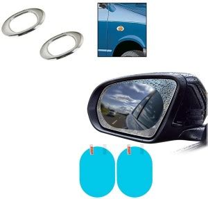 Utkarsh Combo Car Rear View Mirror Film Anti Fog Membrane Waterproof