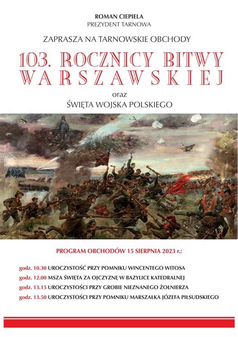 103 Rocznica Bitwy Warszawskiej Urząd Miejski w Ryglicach
