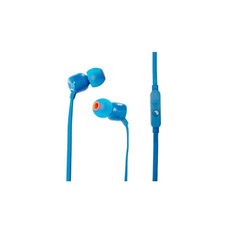 Ripley AUDÍFONOS JBL IN EAR T110 TUNE 110 MICRÓFONO 3 5MM AZUL