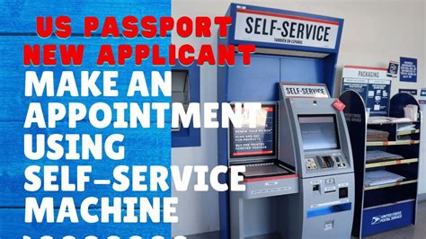 How To MAKE AN APPOINTMENT FOR NEW U S PASSPORT Using SELF SERVICE