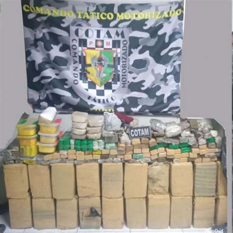 Polícia Militar apreende quase meia tonelada de drogas em imóvel em