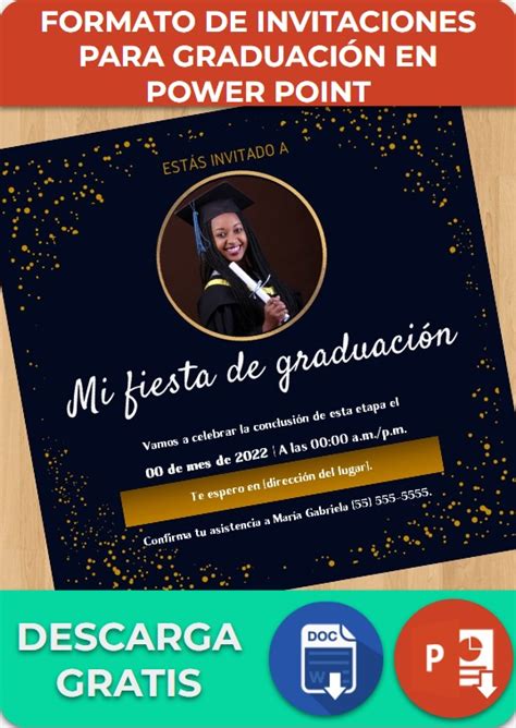 Redacci N De Invitaci N De Graduaci N Universitaria