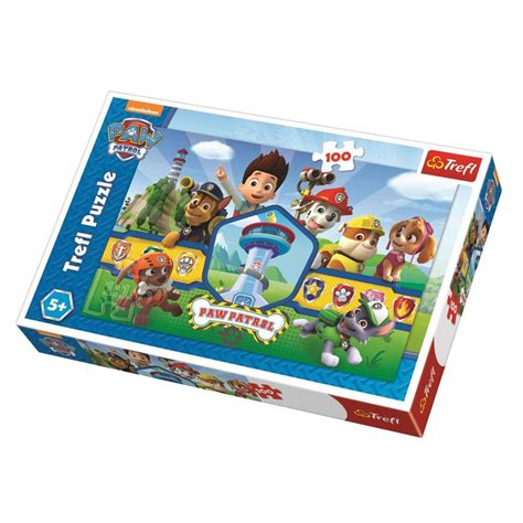 Puzzle Pat Patrouille Trefl 16351 100 pièces Puzzles Bandes Dessinées
