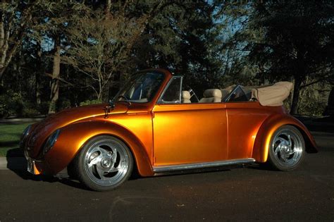 1975 VOLKSWAGEN SUPER BEETLE CUSTOM CONVERTIBLE Front 3 4 70684