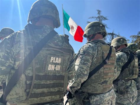 SEDENA Y GN Desplegaron A 117 Elementos De La Fuerza De Tarea Regional