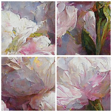 Obraz na płótnie Kipiący życiem bukiet 70x50cm Kwiaty Piwonie