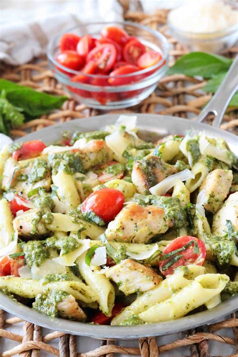Chicken Pesto Pasta The Anthony Kitchen