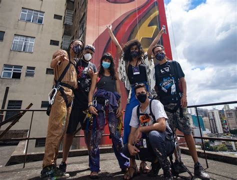 Colorindo Belo Horizonte CURA Circuito Urbano De Arte Entrega Mais