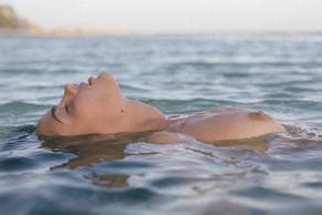Marina Yarosh Goes For A Swim At The Beach In Bali In The Nude With The