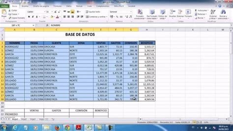 Cómo usar la Función BASE de base de Datos en Excel y para qué Sirve