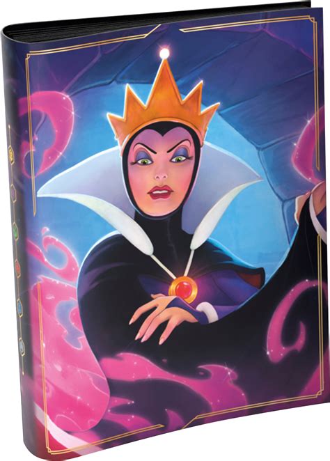 Best Buy Disney Lorcana 10 Page Portfolio Evil Queen 11098184