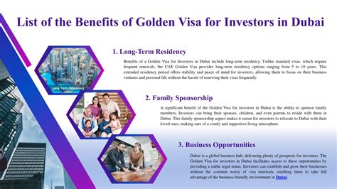 PPT Top 8 Benefits Of Golden Visa For Investors In Dubai PowerPoint
