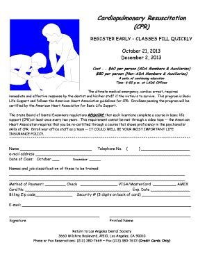 Fillable Online Cardiopulmonary Resuscitation Fax Email Print PdfFiller