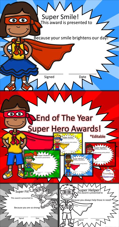 Superhero Award Ribbons Clip Art Clip Art Library