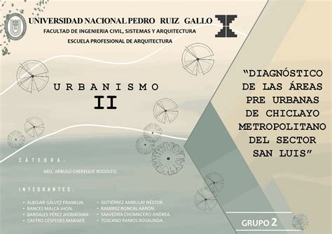DIAGNÓSTICO DE LAS ÁREAS PRE URBANAS DE CHICLAYO METROPOLITANO DEL