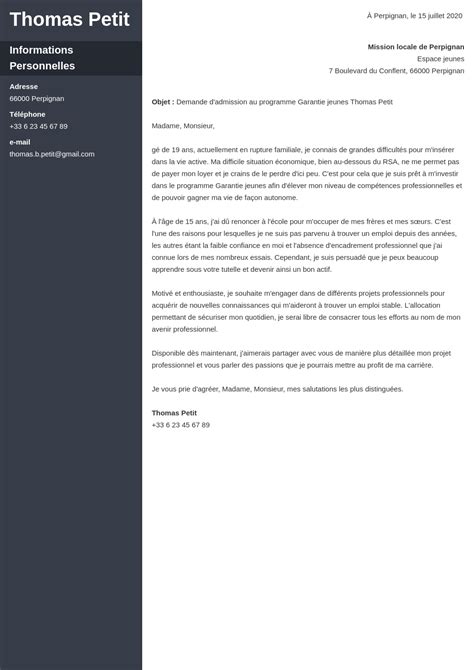 Lettre De Motivation Glnf Exemple Lettre De Motivation Garantie