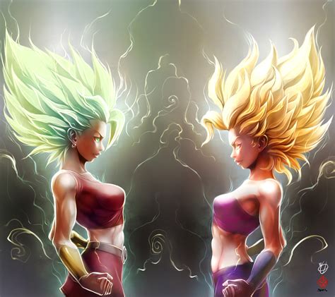 Wallpaper Dragon Ball Dragon Ball Super Super Saiyan Caulifla