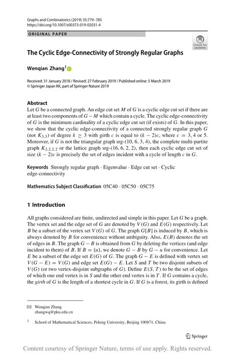 the cyclic edge connectivity of strongly regular graphs