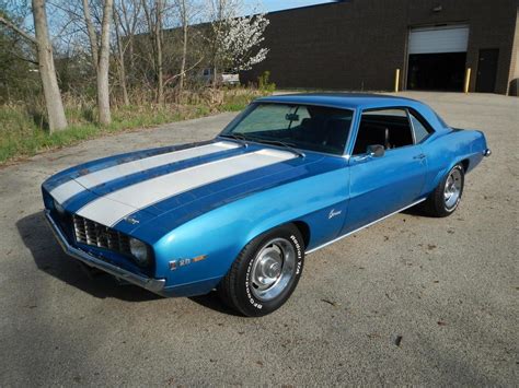 Z Camaro Lemans Blue Original Unrestored Supercars Musclecars