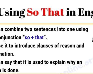 10 Types Of Nouns That You Use All The Time English Study Online