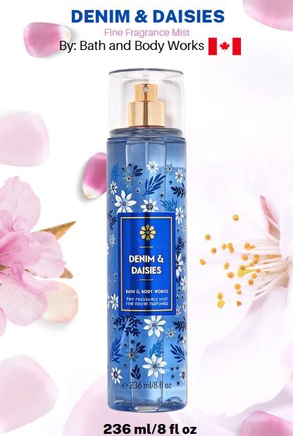 BBW Bath Body Works E 236 ML 8 Fl Oz Fine Fragrance Mist DENIM