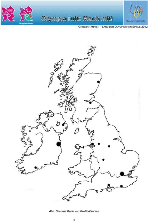 Schaubild Britische Inseln Städte und Gebiete 1 Quizlet